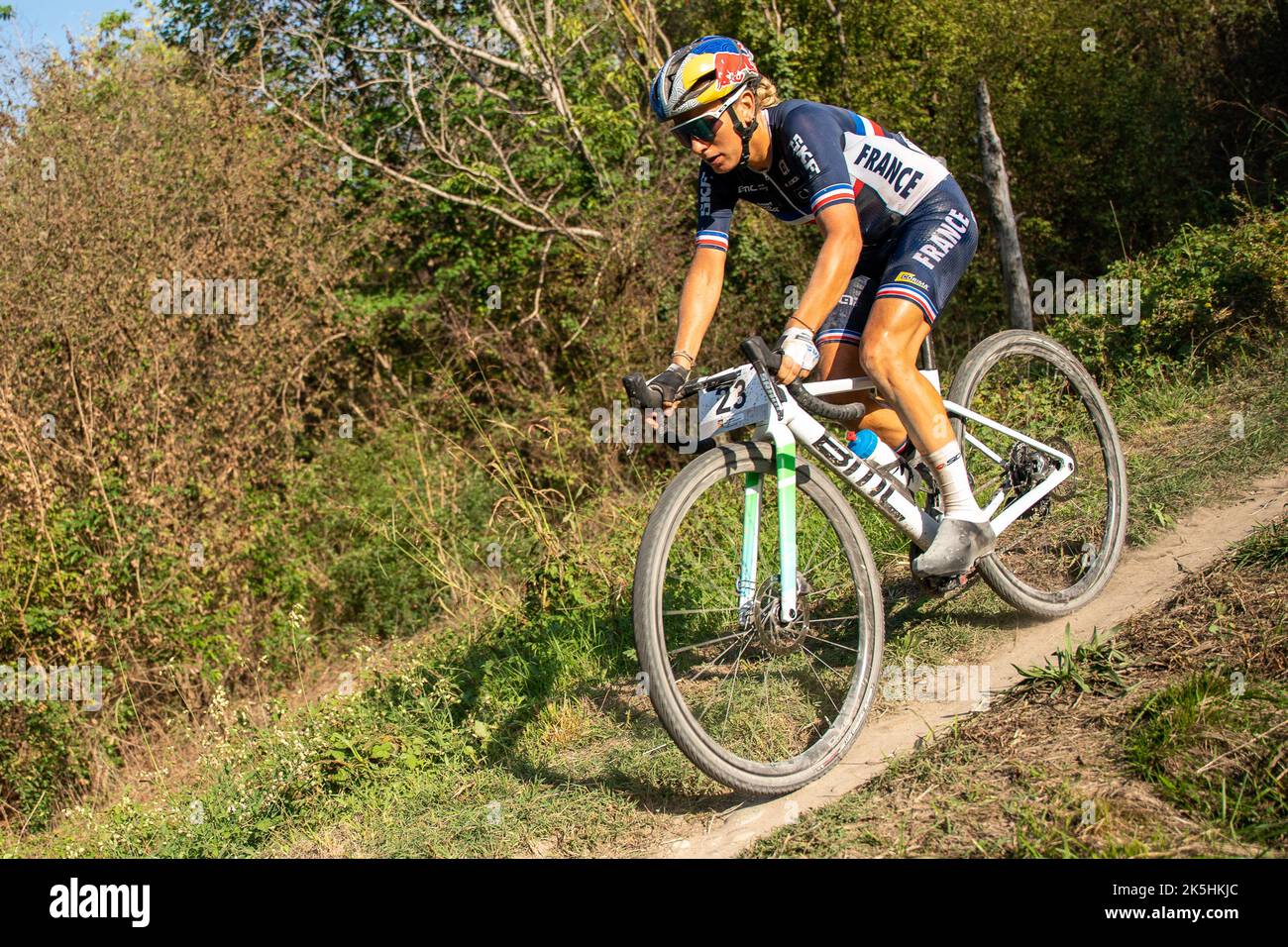 Vicenza - Cittadella, Italy. 8 October, 2022 Pauline Ferrand Prevot ...