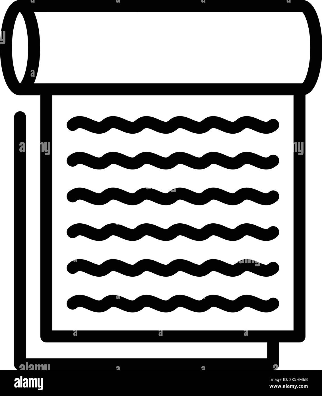 Diy repair plan icon outline vector. Home construction. Hand wood Stock ...