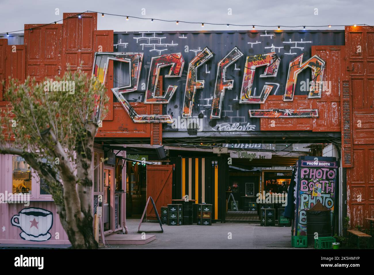 The Reffen street food in Copenhagen, Denmark Stock Photo - Alamy