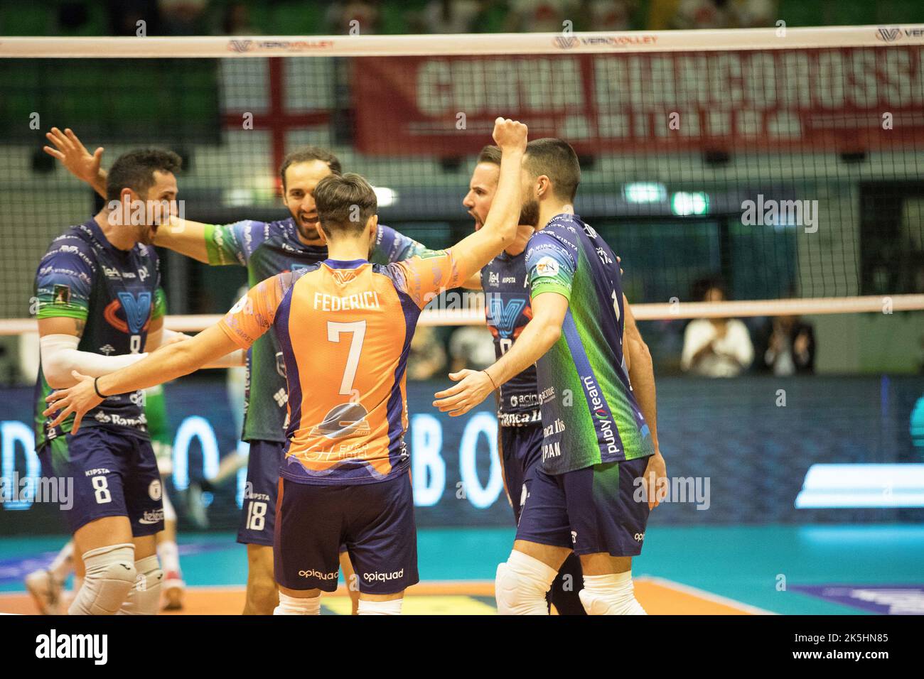 Arena di Monza, Monza, Italy, October 08, 2022, Exultation of players ...