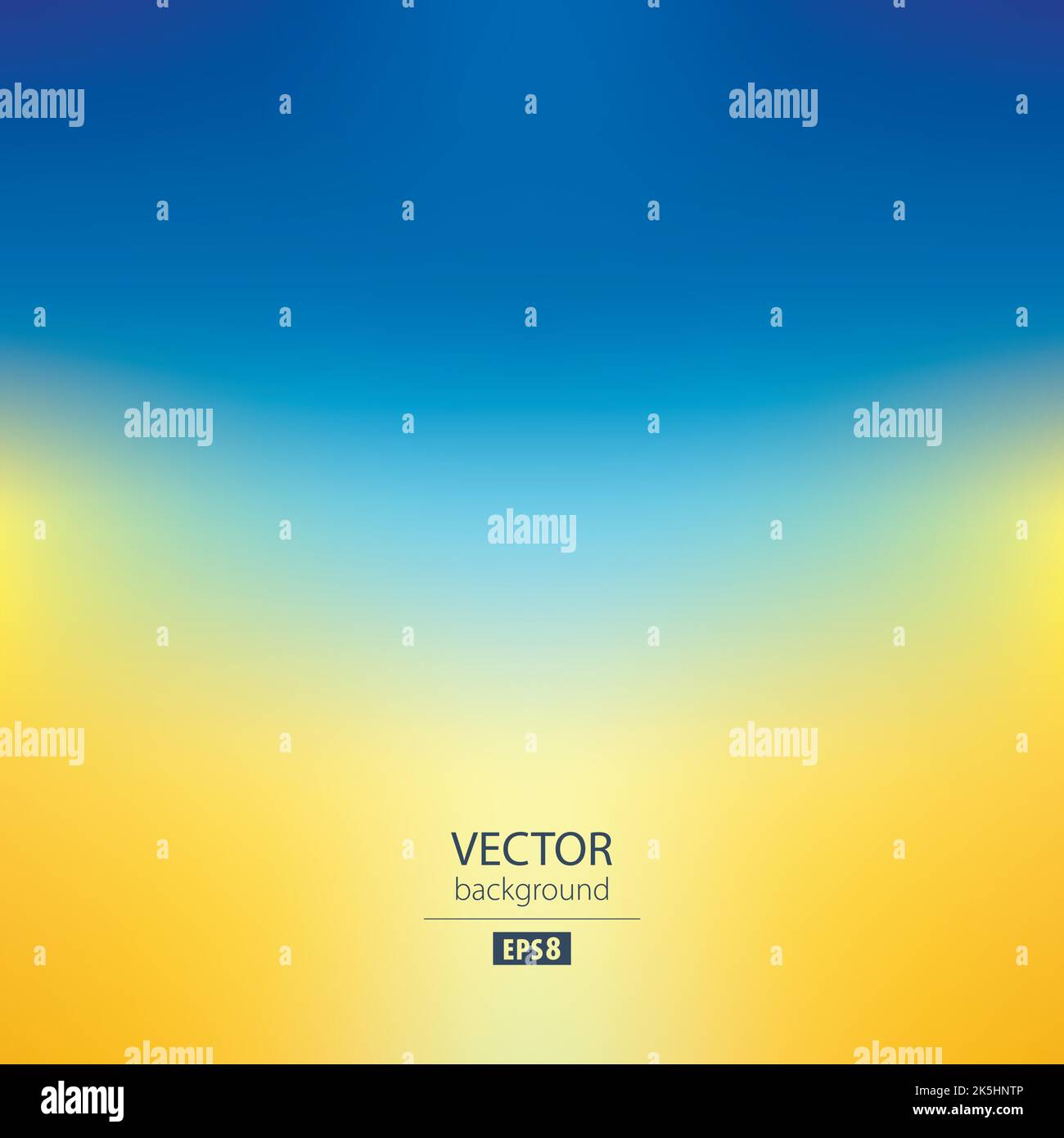 Abstract blurred gradient mesh background in national colors of Ukraine ...