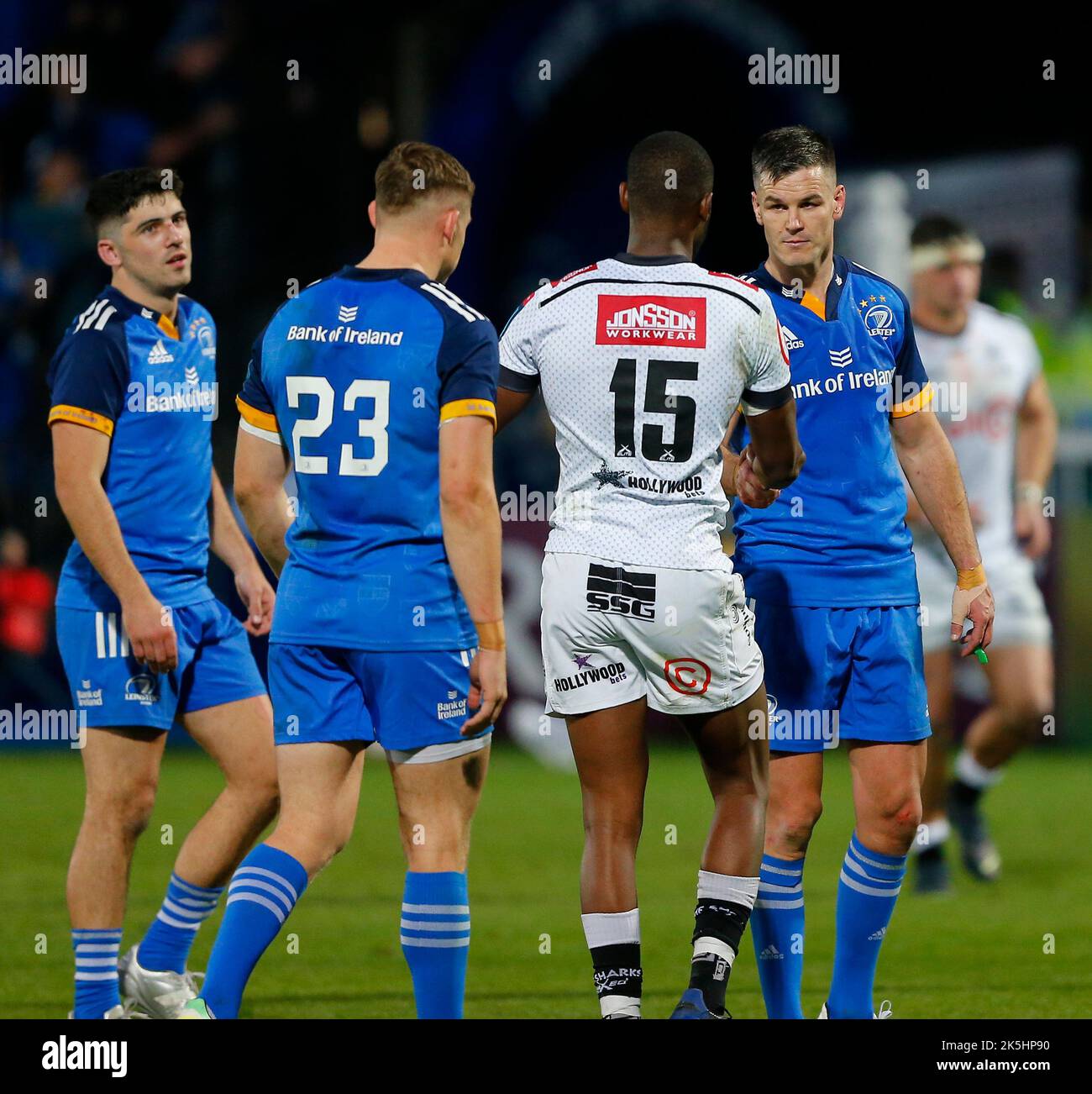 8th October 2022; Royal Dublin Society Arena, Dublin, Ireland; United ...