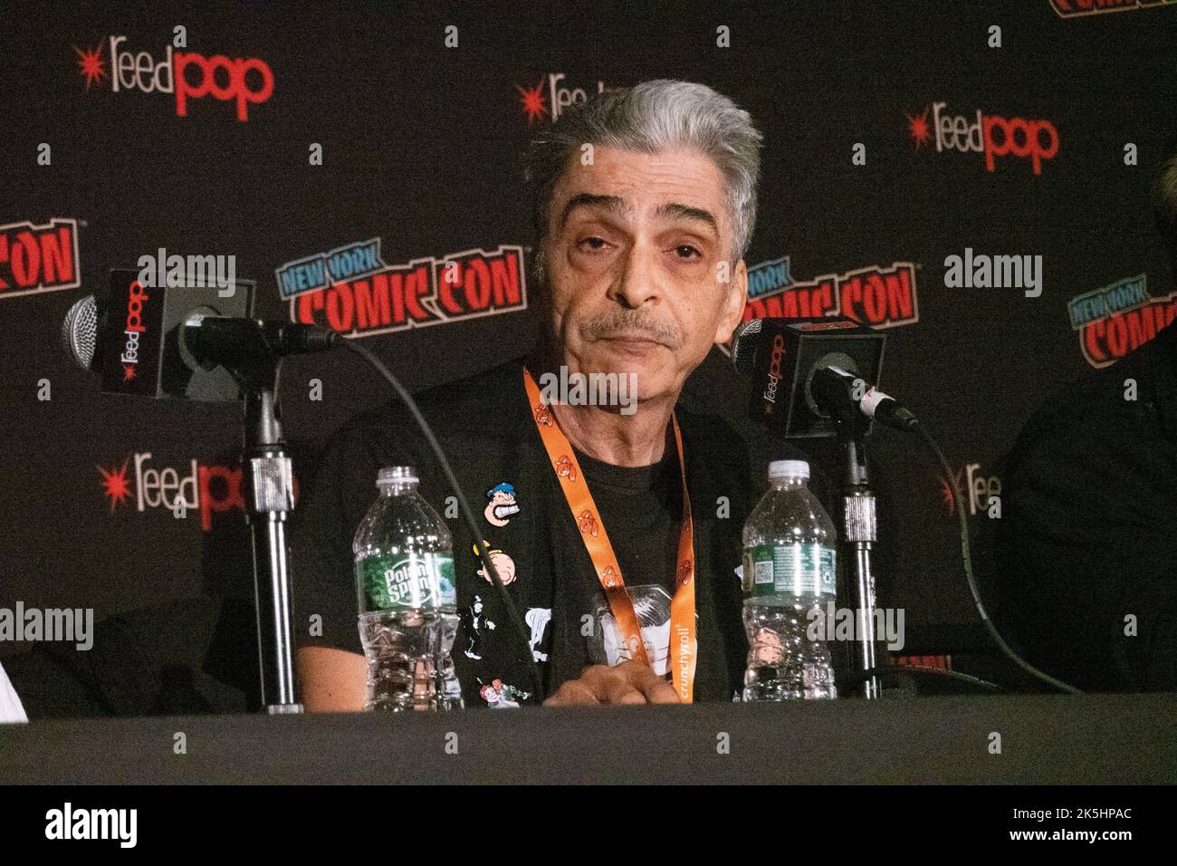 New York, NY, USA. 8th Oct, 2022. Animation historian RAY POINTER ...