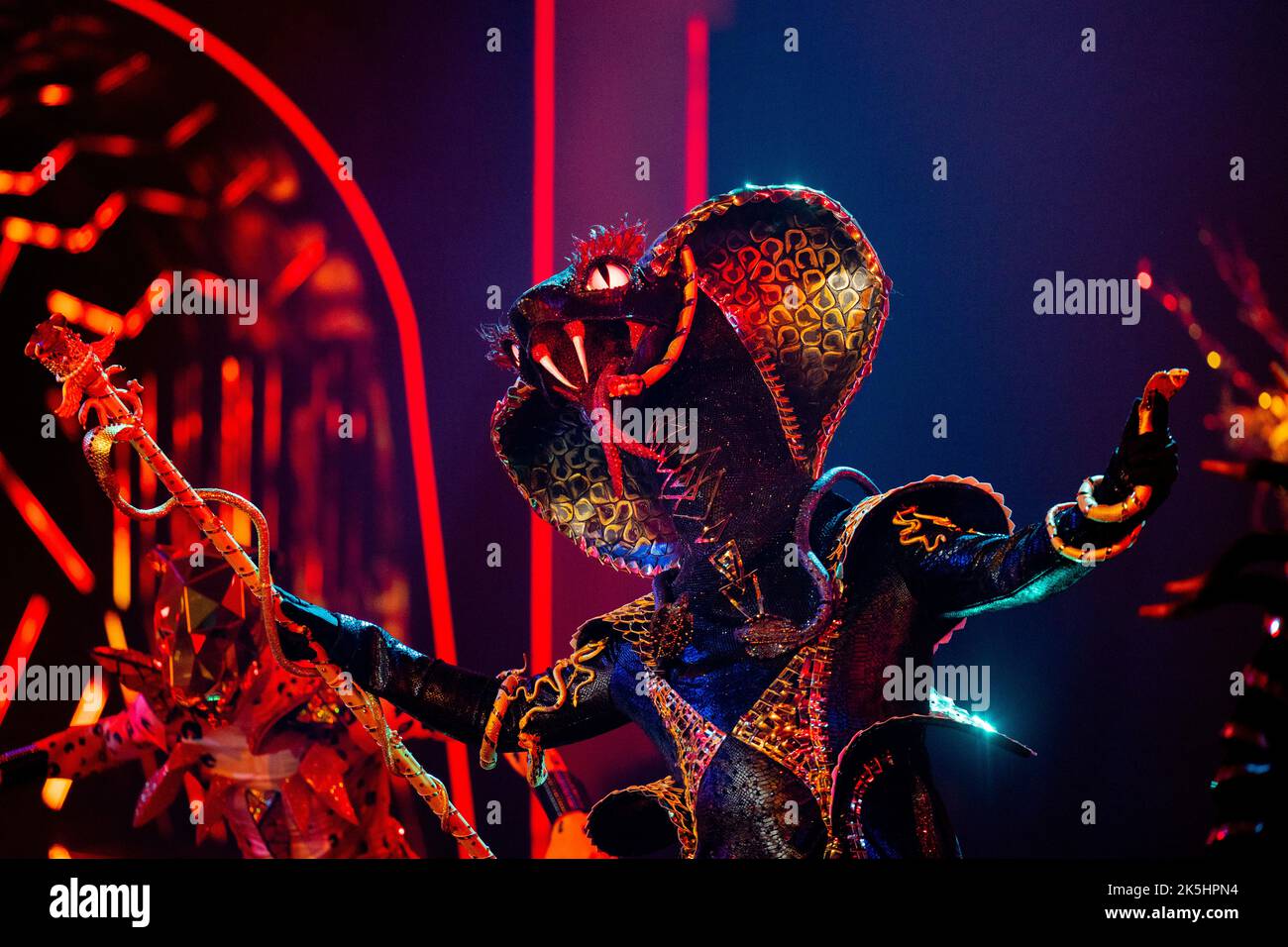 Cologne, Germany. 08th Oct, 2022. The character "The Black Mamba" is on ...