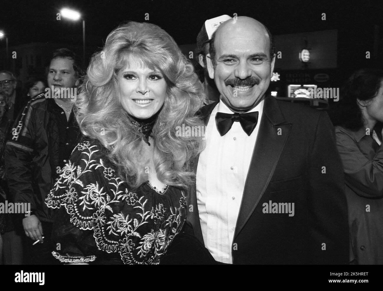 Rene Enriquez and Kebrina Kinkade at the opening night of Barnum at The ...