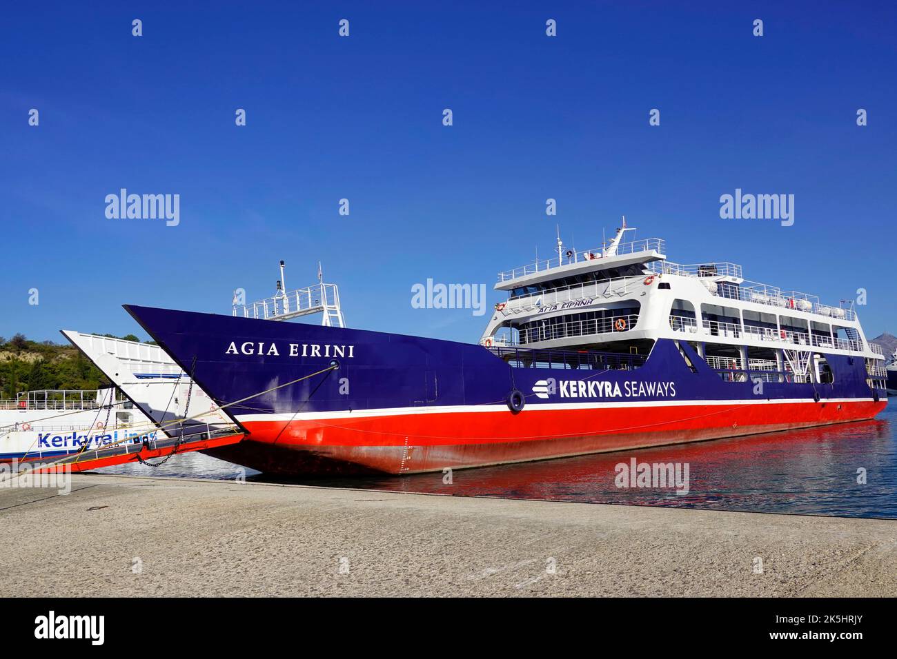 Agia Eirini, Kerkyra Seaways, Corfu, Greece Stock Photo - Alamy