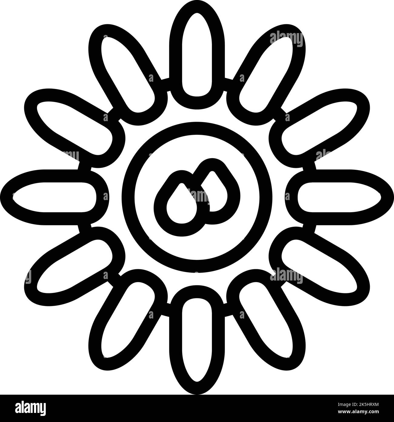 Nail model icon outline vector. Bar polish. Art studio Stock Vector ...