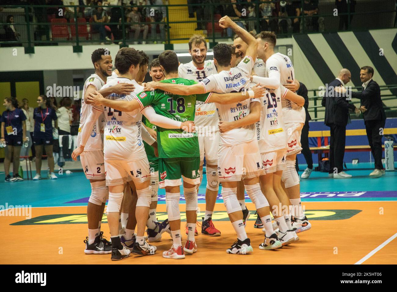 Arena di Monza, Monza, Italy, October 08, 2022, Players of Allianz ...