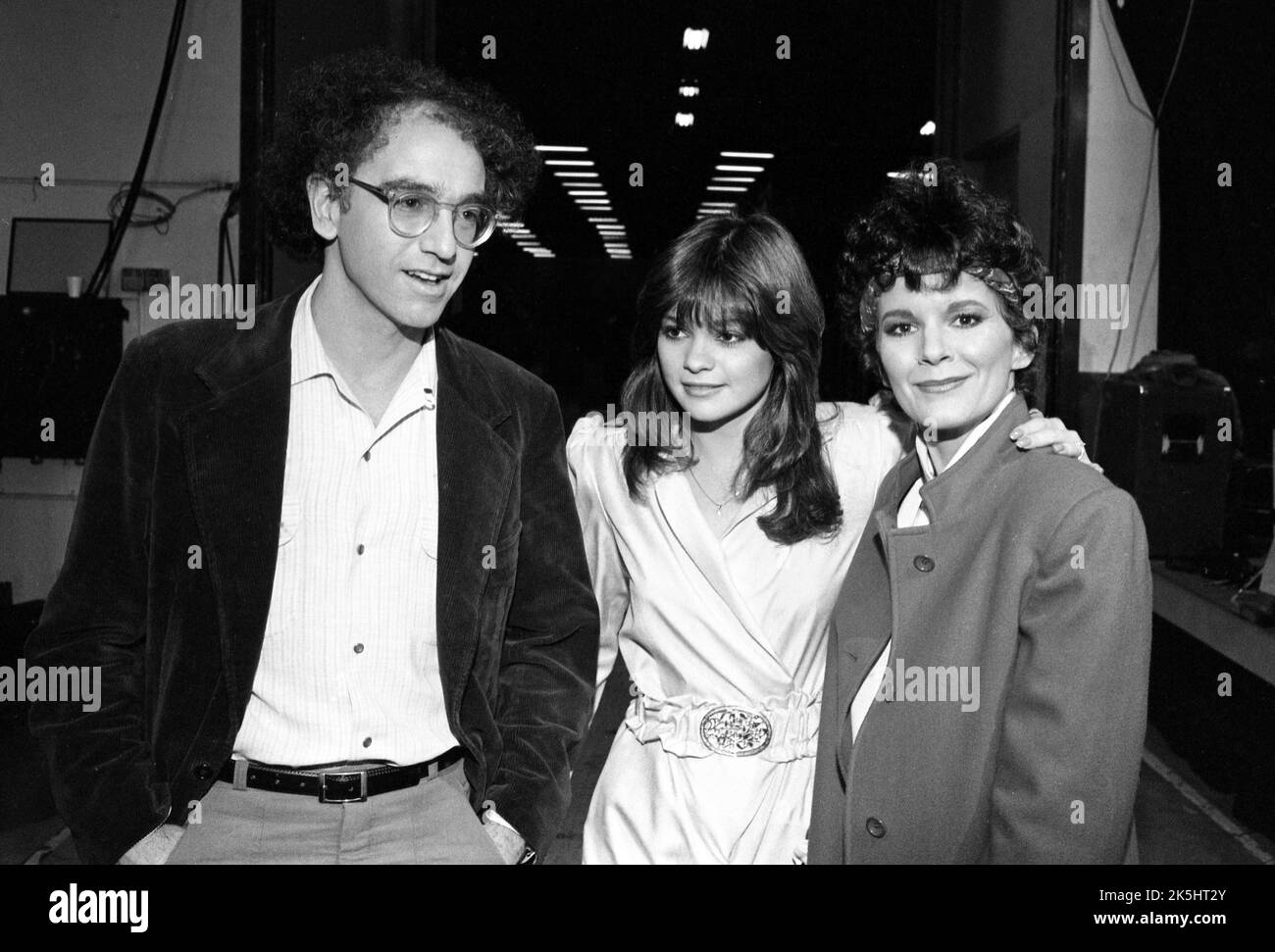 Valerie Bertinelli with Larry David and Maryedith Burrell backstage on ...