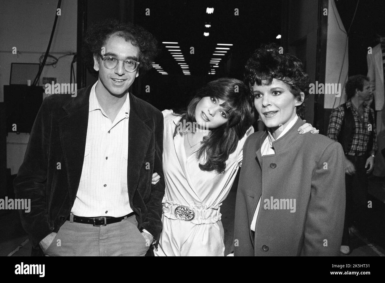 Valerie Bertinelli with Larry David and Maryedith Burrell backstage on ...