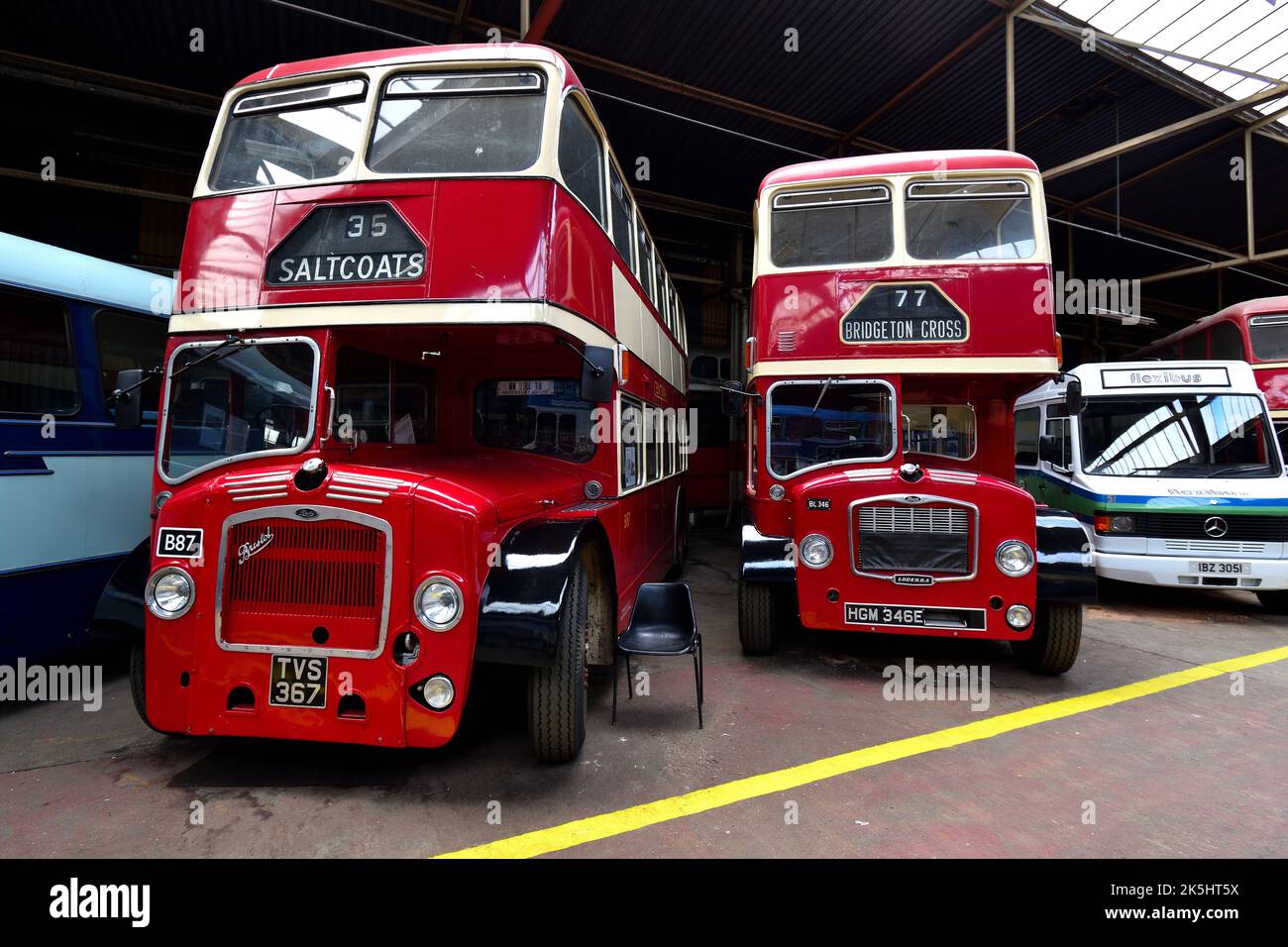 Bridgeton bus garage hi-res stock photography and images - Alamy