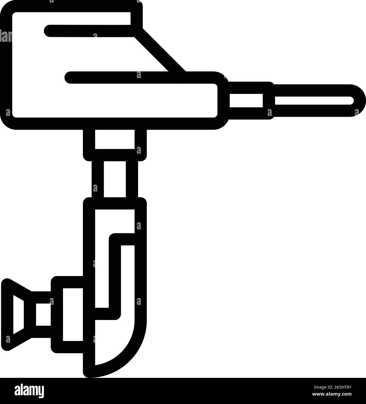 Propeller outboard motor boat Black and White Stock Photos & Images - Alamy