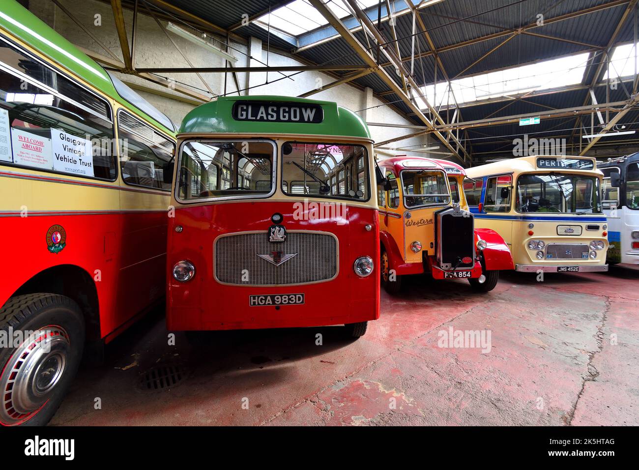 Bridgeton bus garage hi-res stock photography and images - Alamy