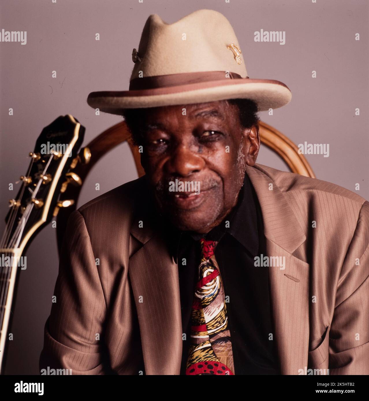 John Lee Hooker portrait session - circa 1993 Credit: Ross Pelton ...