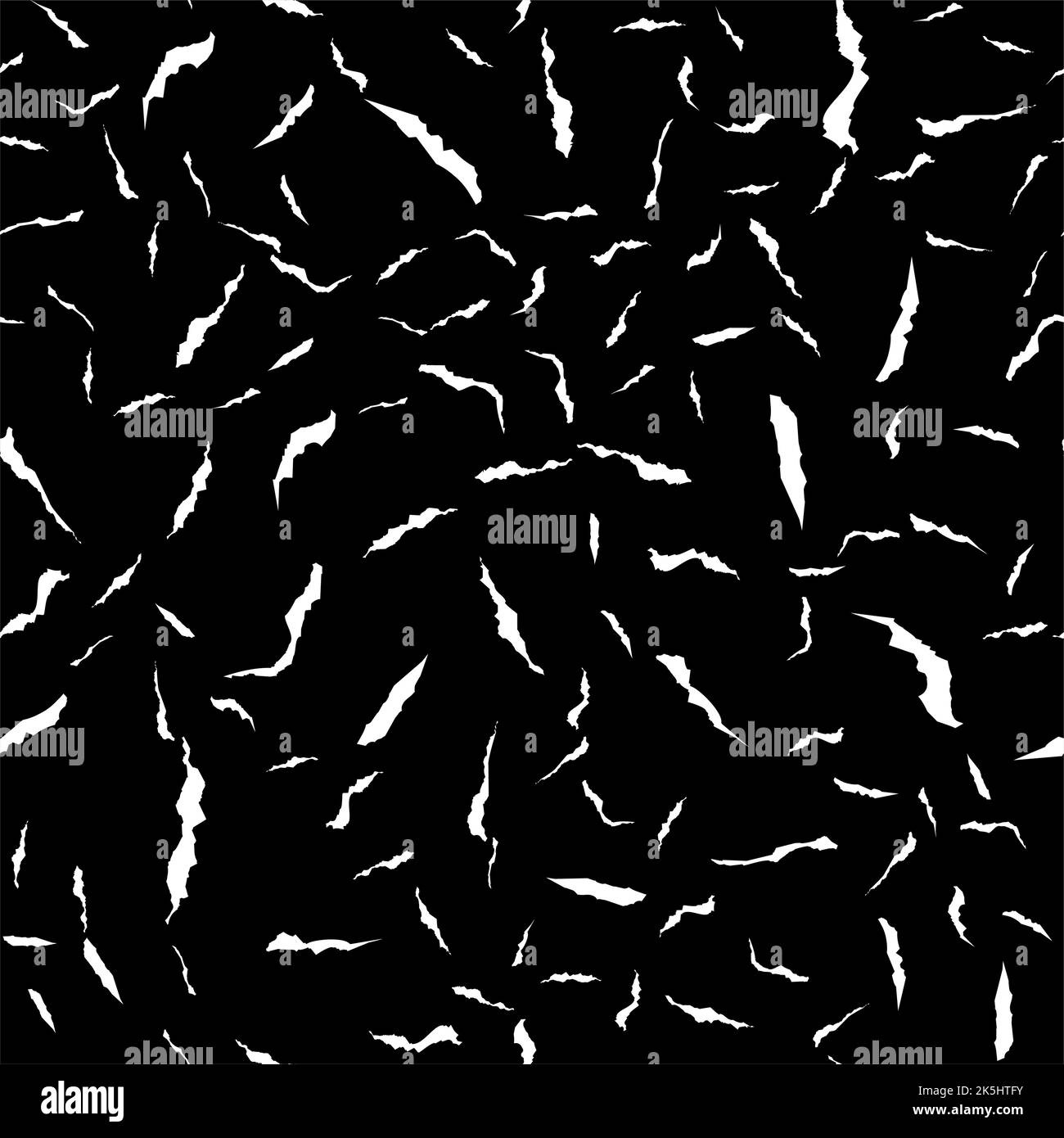 Cracked seamless pattern. Abstract background of white crack symbols ...