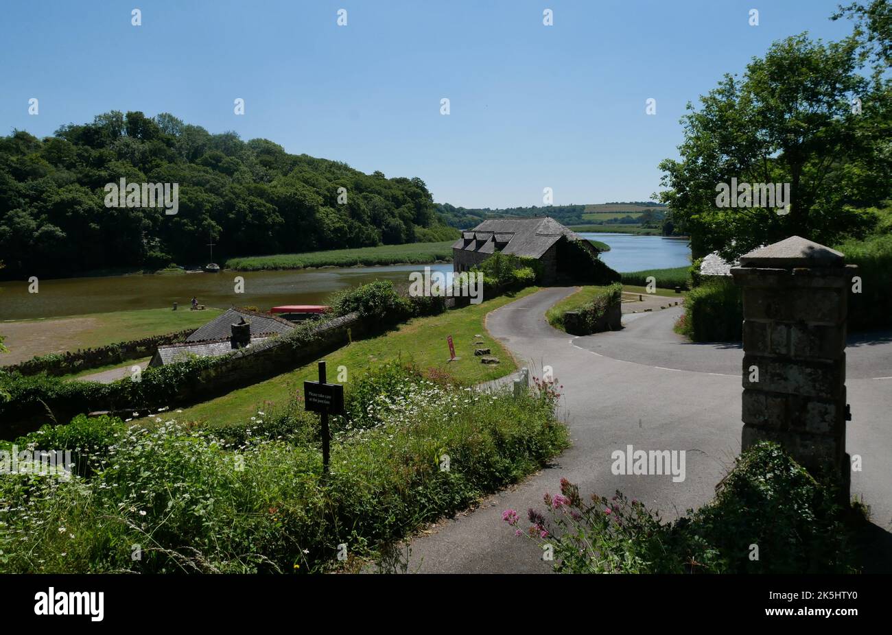 Cotehele Quay, Cornwall Stock Photo - Alamy