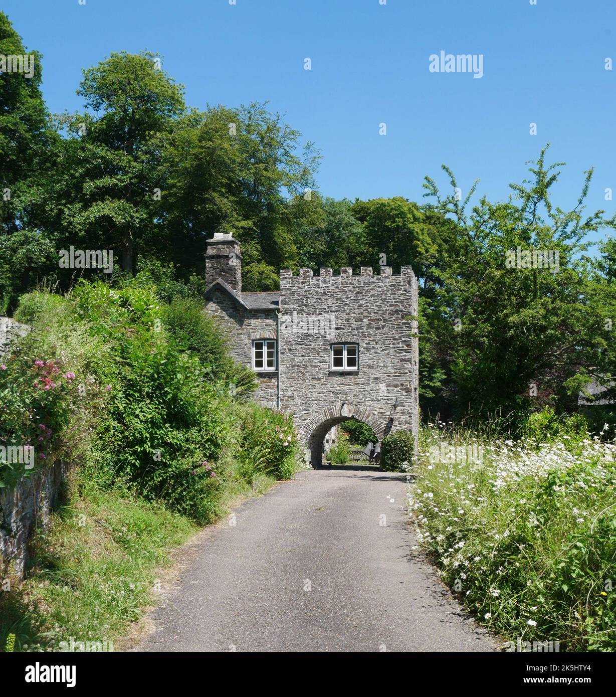 Cotehele Quay, Cornwall Stock Photo - Alamy