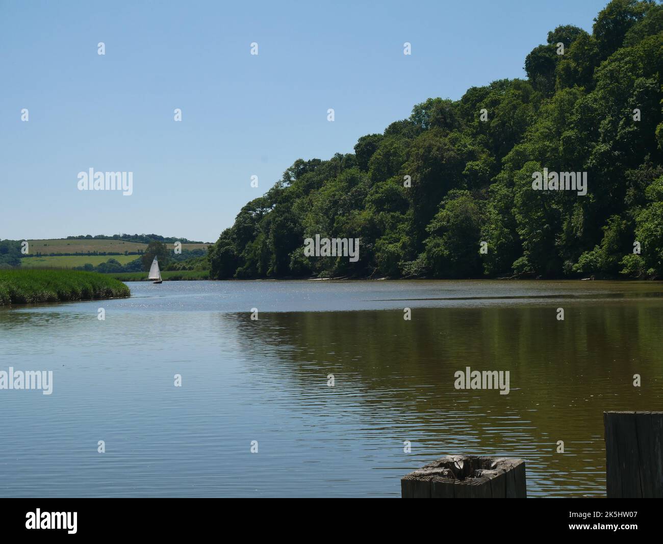 Cotehele Quay, Cornwall Stock Photo - Alamy
