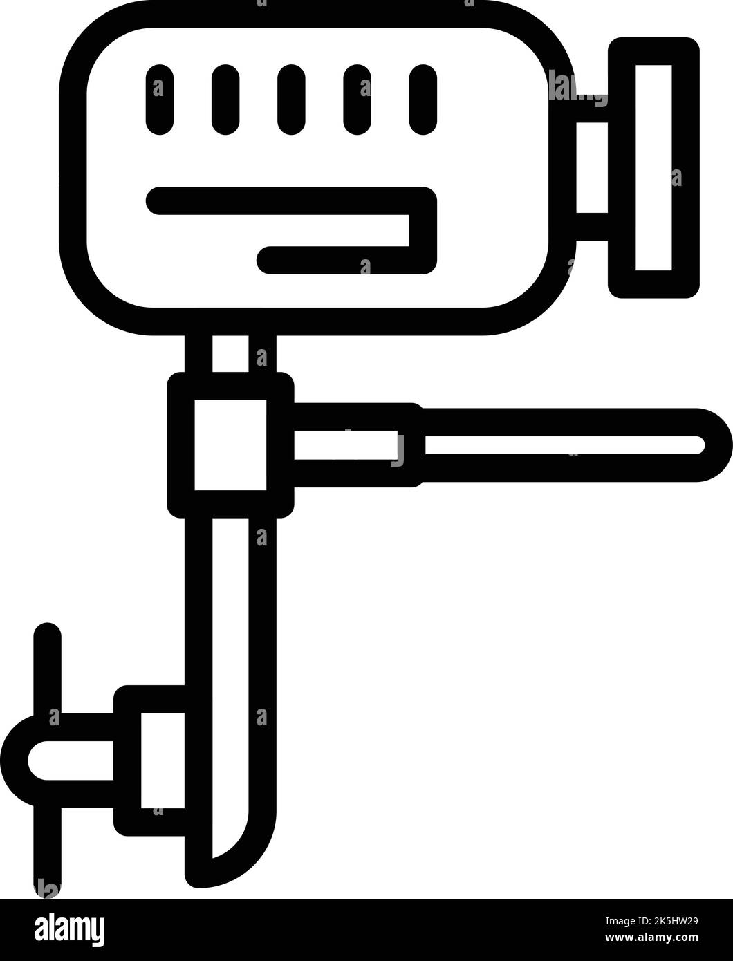 Cruise motorboat icon outline vector. Motor outboard. Engine art Stock ...