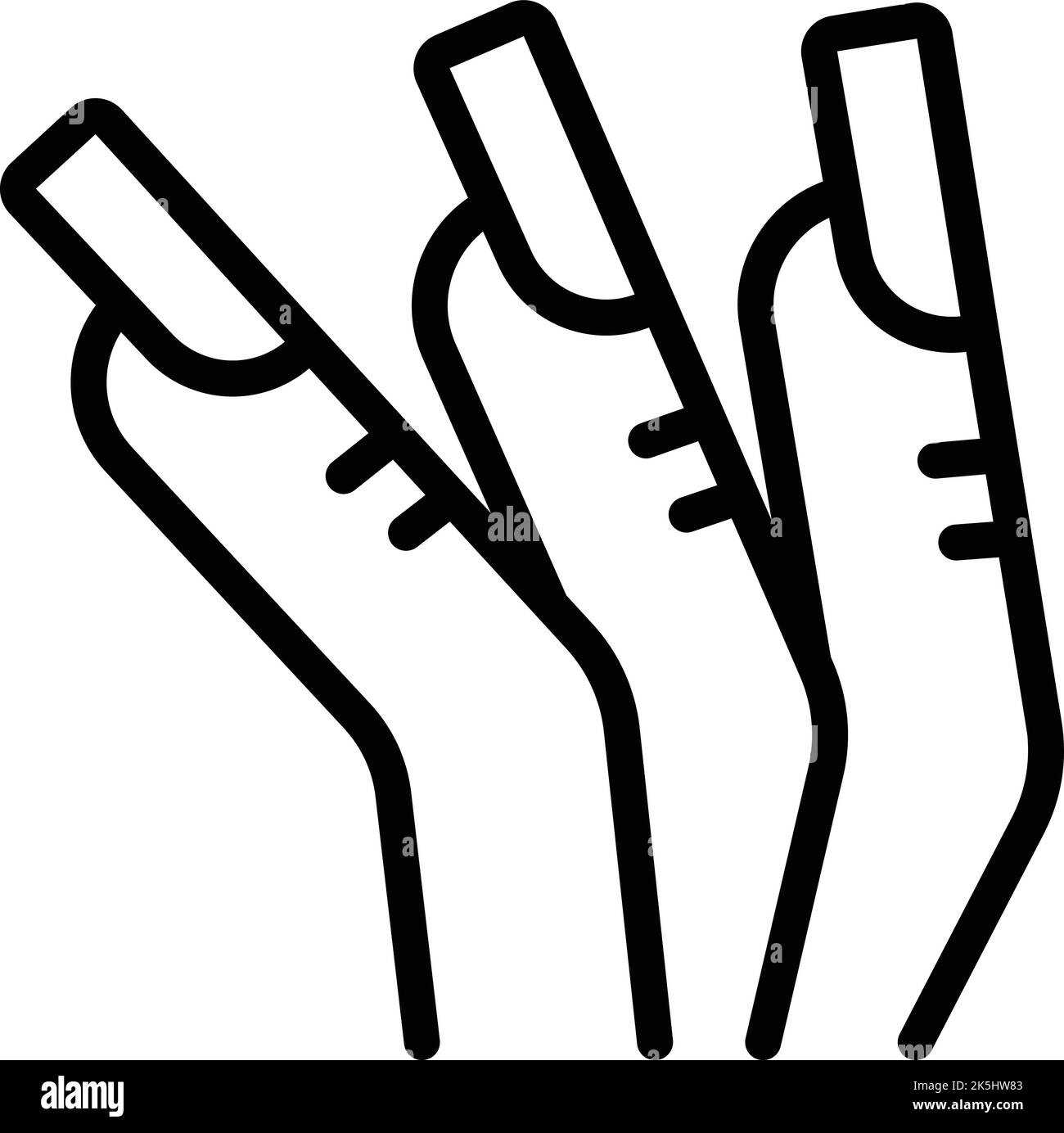 Nail bar file Stock Vector Images - Alamy