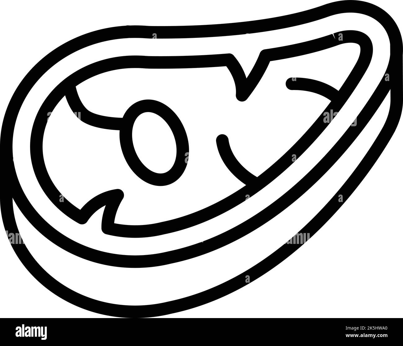 Raw lamb rack Stock Vector Images - Alamy