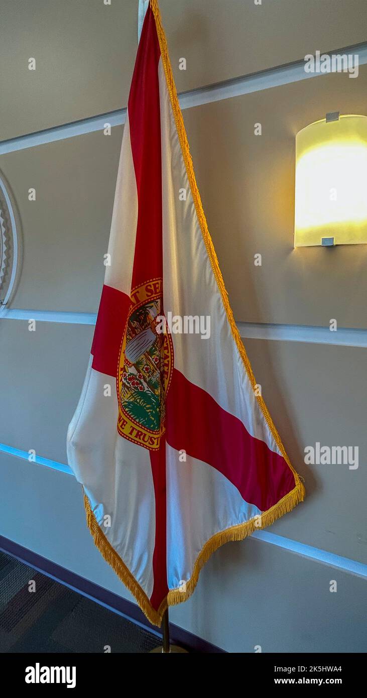Florida State flag Stock Photo - Alamy