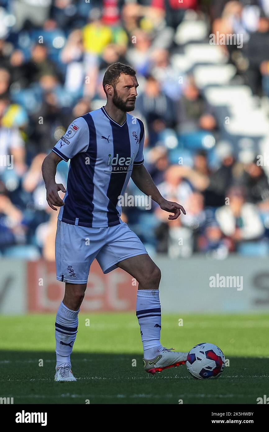 Erik Pieters #15 of West Bromwich Albion during the Sky Bet ...