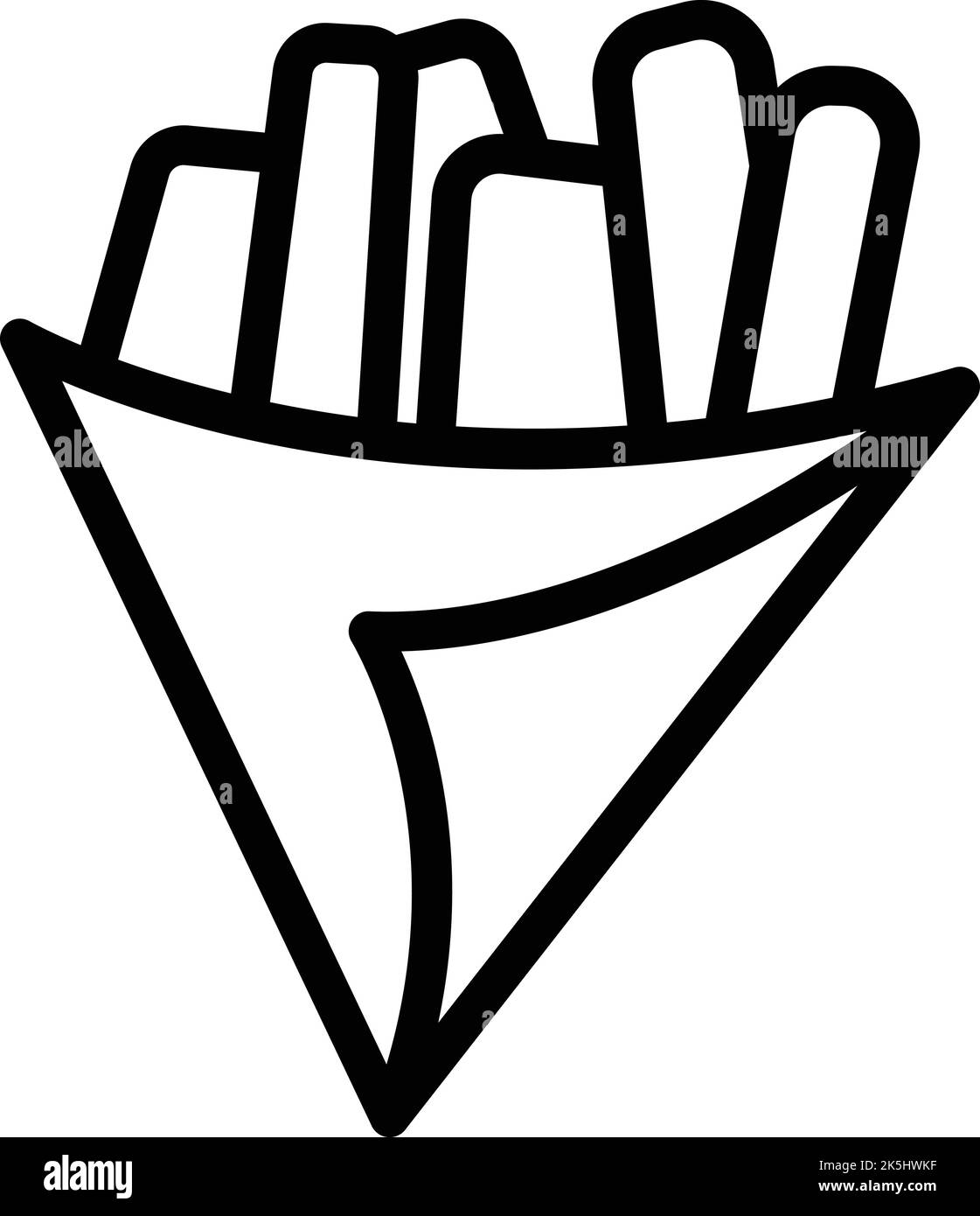 Churro Menu Icon Outline Vector Chocolate Food Mexican Dessert Stock Vector Image And Art Alamy
