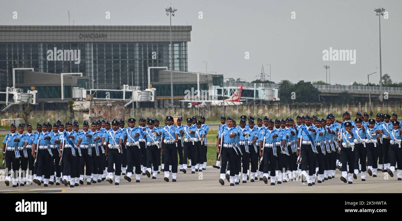 Chandigarh, Delhi, India. 8th Oct, 2022. Indian Air Force (IAF ...