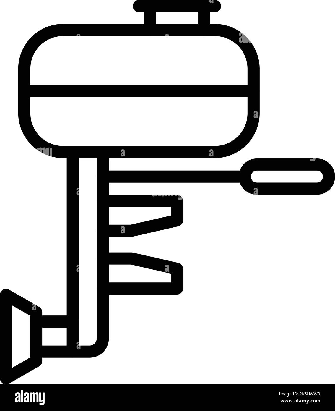 Marine drive technology Stock Vector Images - Alamy