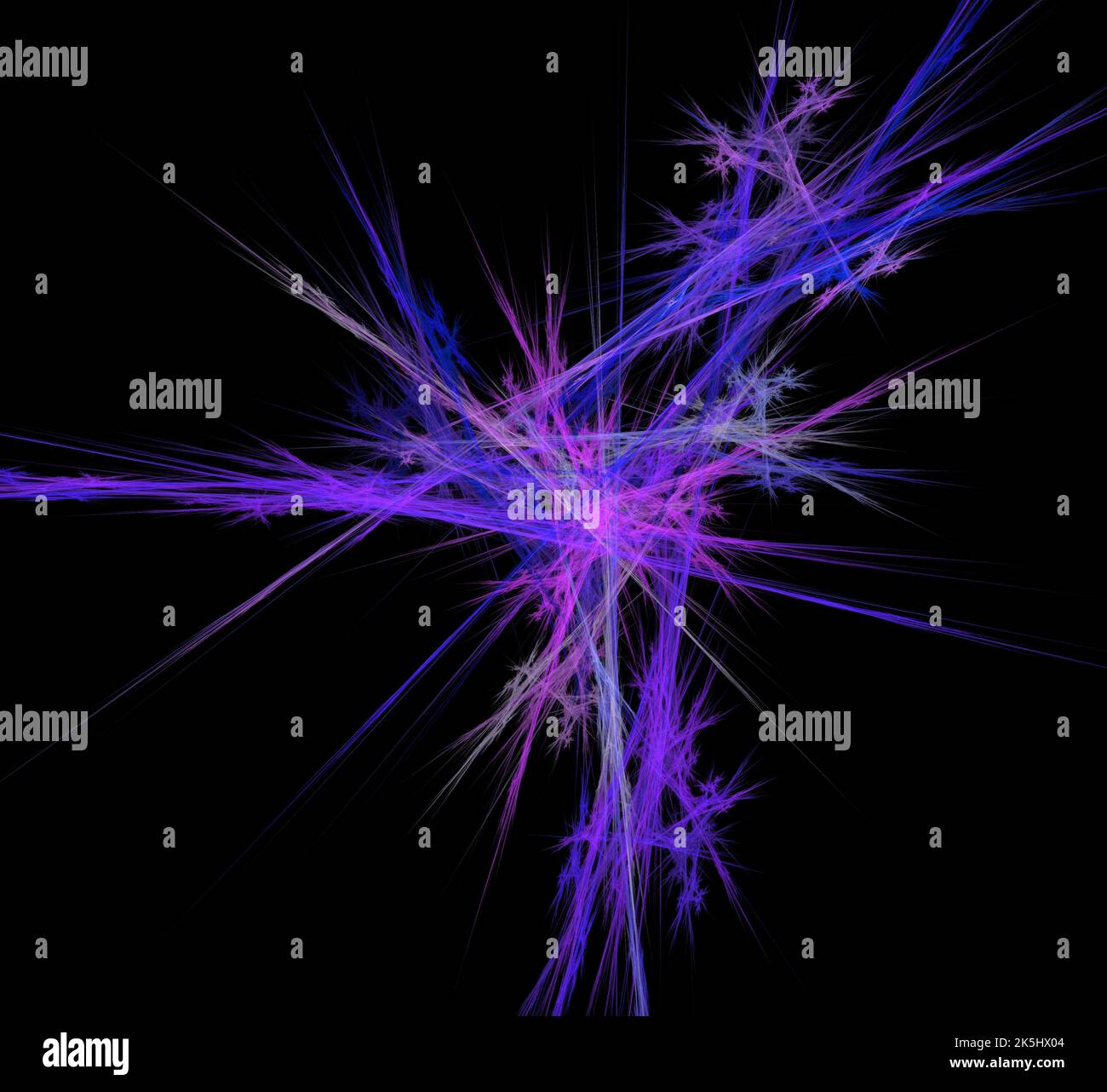 image of one Illustration of digital fractal Stock Photo - Alamy