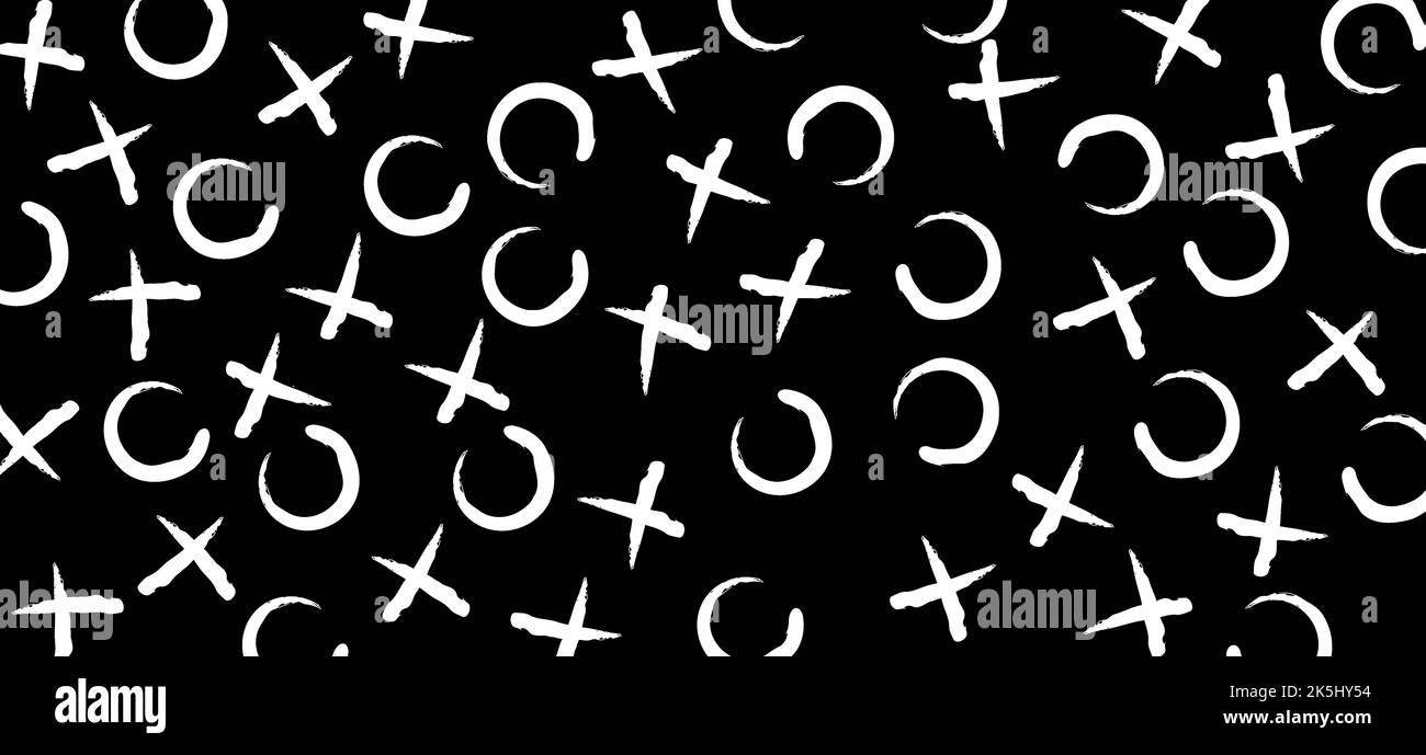 Cartoon drawning tic tac toe strategy games. Tick tack toe competition ...