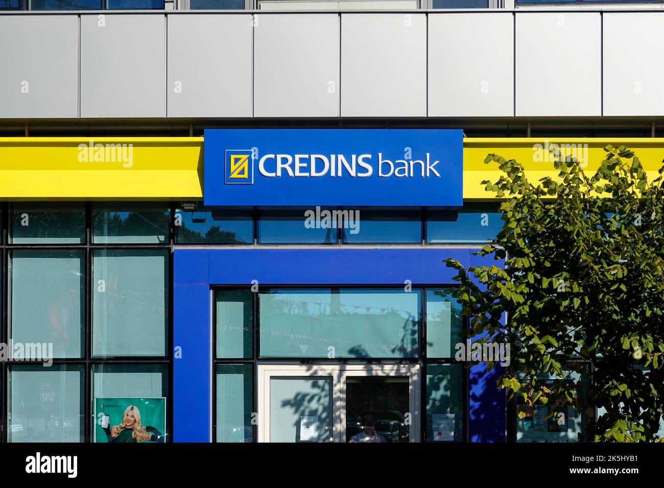 Credins bank logo hi-res stock photography and images - Alamy