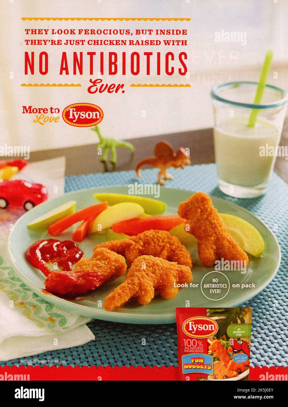 Tyson Dinosaur Chicken Nuggets