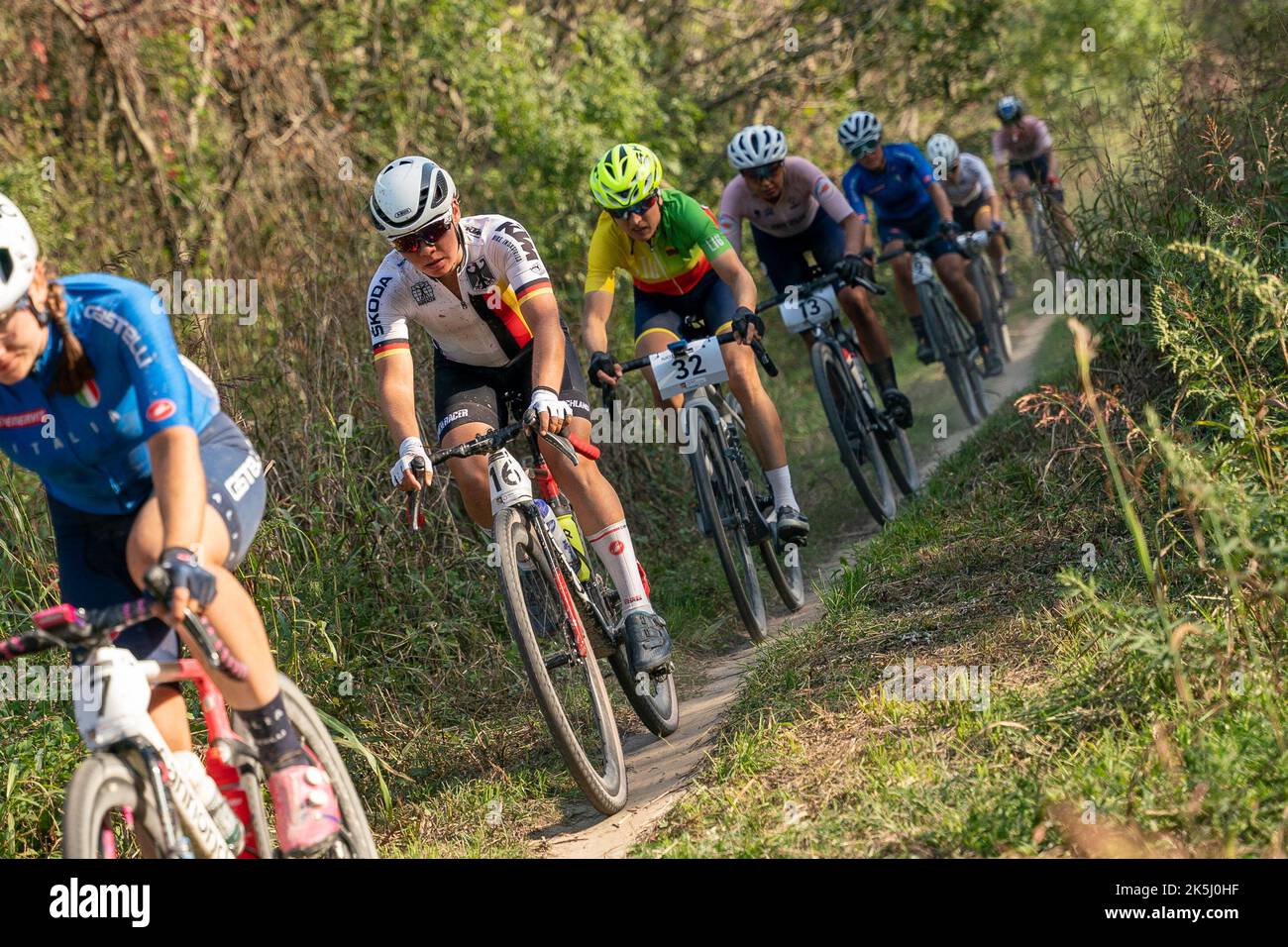 Vicenza - Cittadella, Italy. 8 October, 2022. Svenja Betz (Germany ...