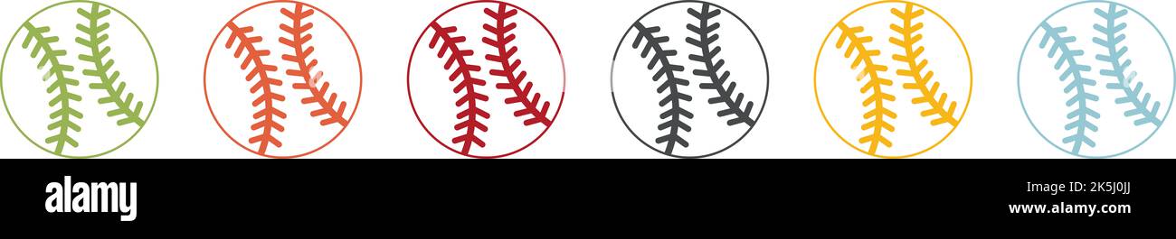 Group baseballs ball hi-res stock photography and images - Alamy