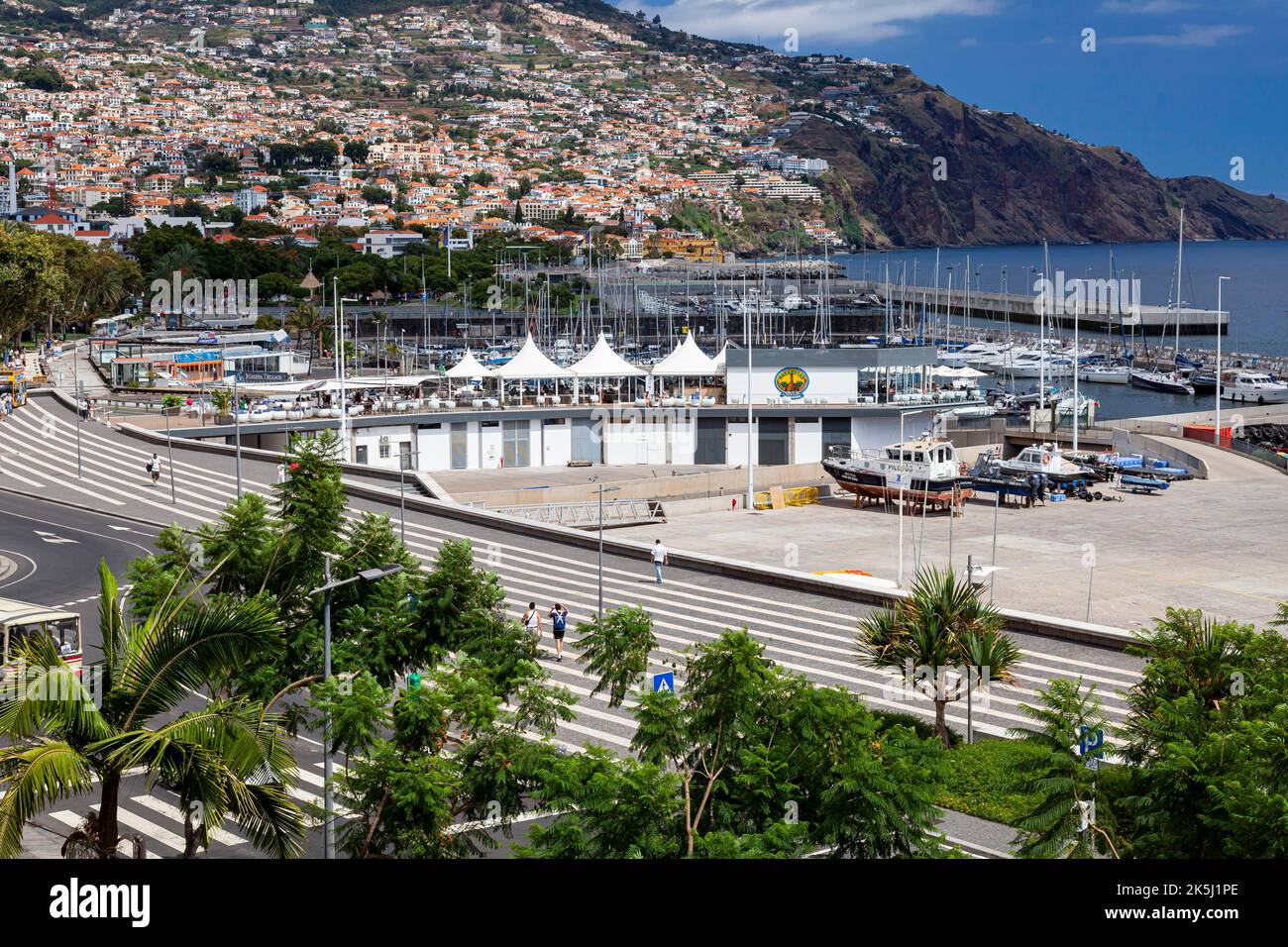 Marina area of funchal hi-res stock photography and images - Alamy
