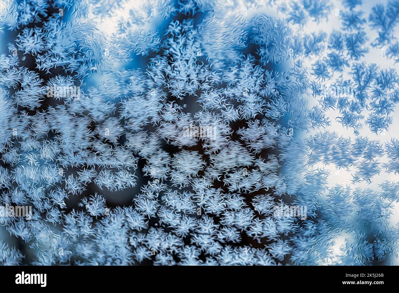 Ice Crystals Wallpaper