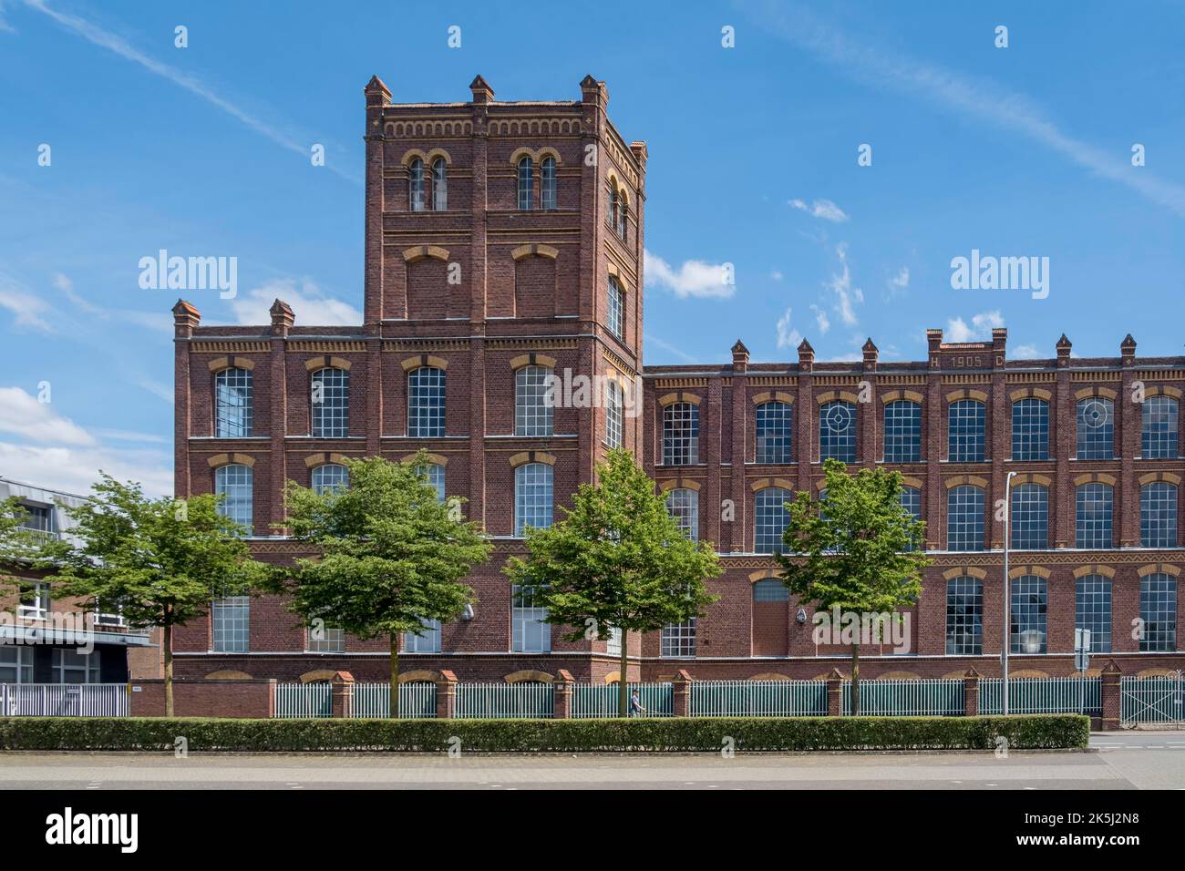 Historic factory building, Gescher, Borken district, Muensterland ...