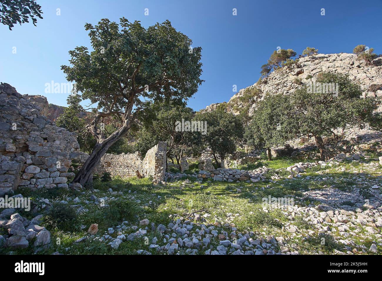 Menies, Rodopou, dream bay, pebble beach, Doric archaeological site ...