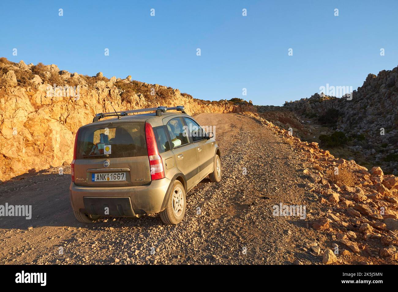 Blue fiat panda 4x4 hi-res stock photography and images - Alamy