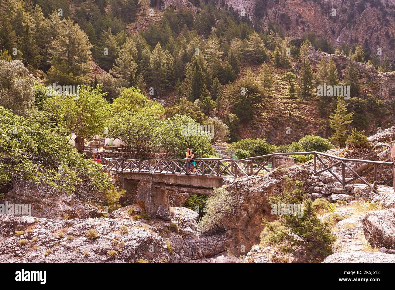 Samaria Settlement, Rest Area, Samaria Gorge, Samaria, Gorge, National ...