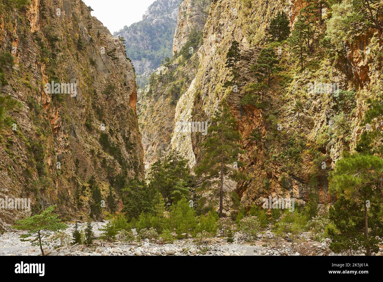 Narrows, Hiking Trail, Samaria Gorge, Samaria, Gorge, National Park ...