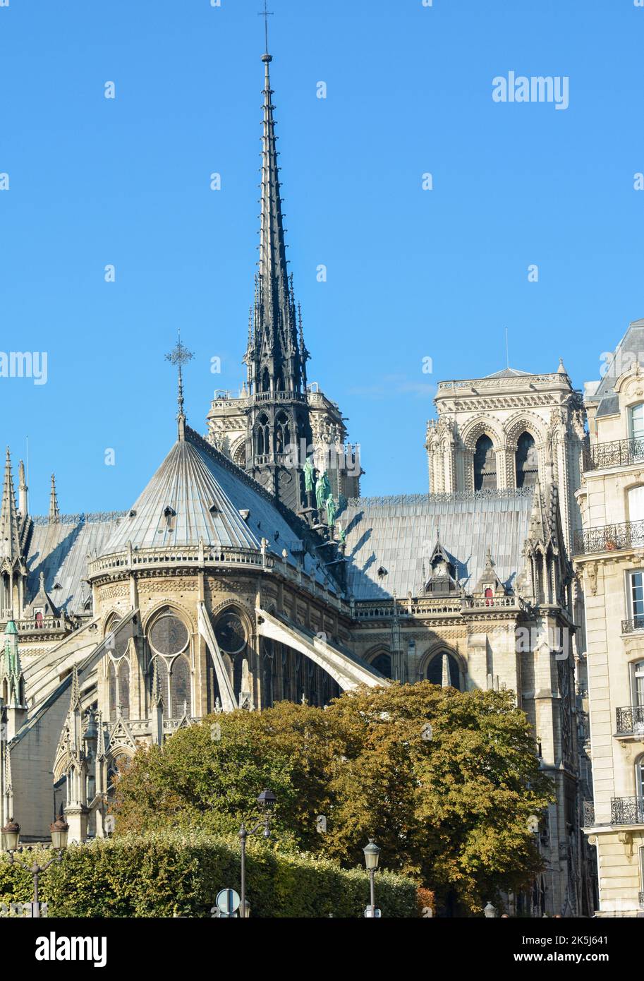 Notre-Dame de Paris Our Lady of Paris Famouse Catholic cathedral in ...