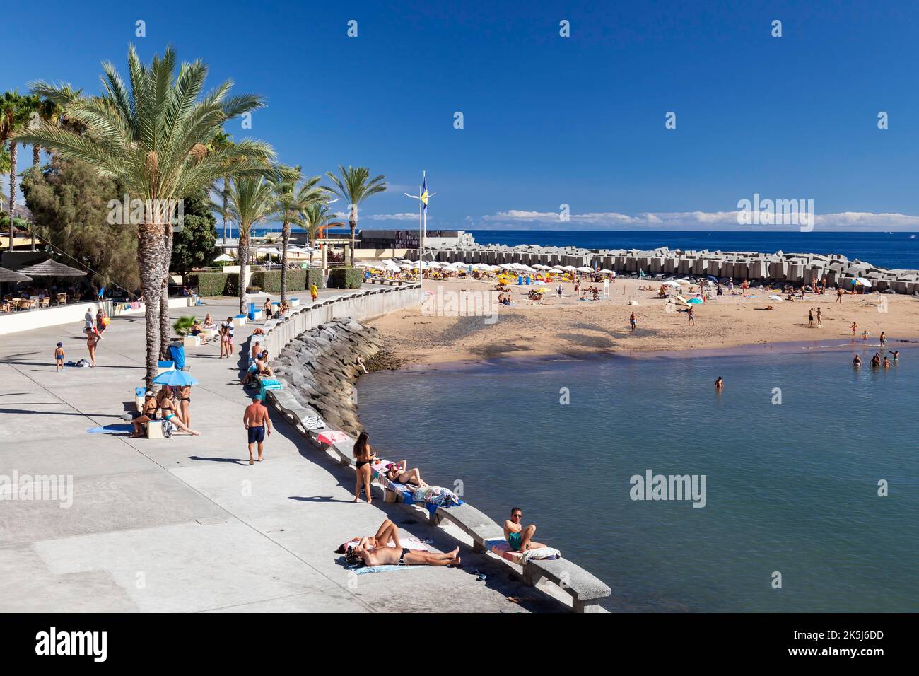 Beach promenade of Calheta, Madeira, Portugal Stock Photo - Alamy