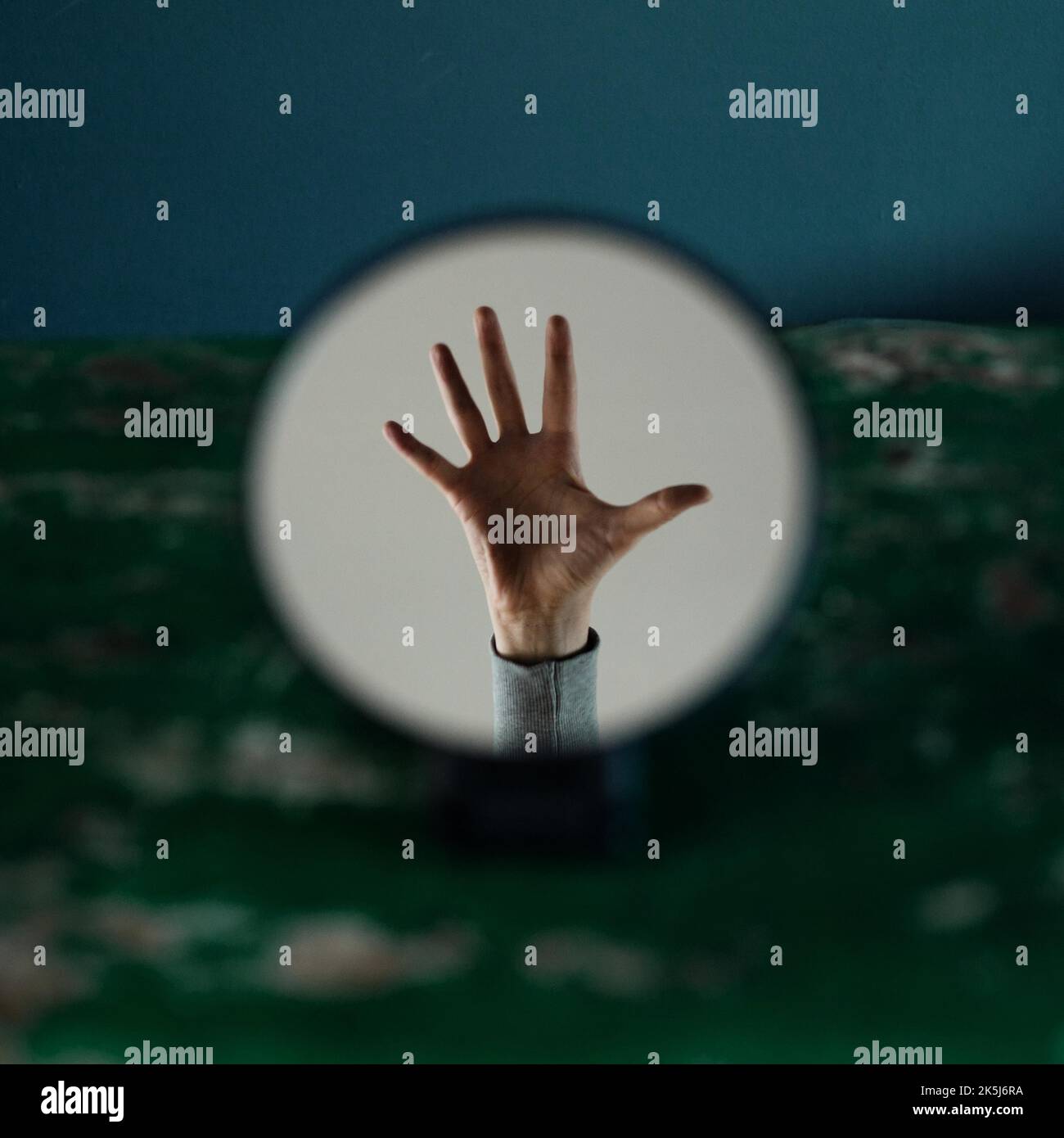 Interior hand hi-res stock photography and images - Alamy