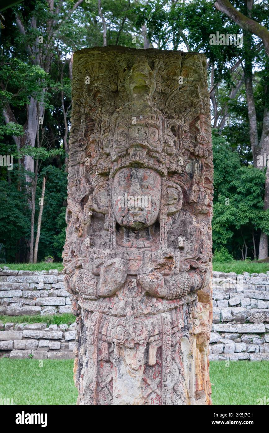 The Copan ruins archeological site, Honduras Stock Photo - Alamy