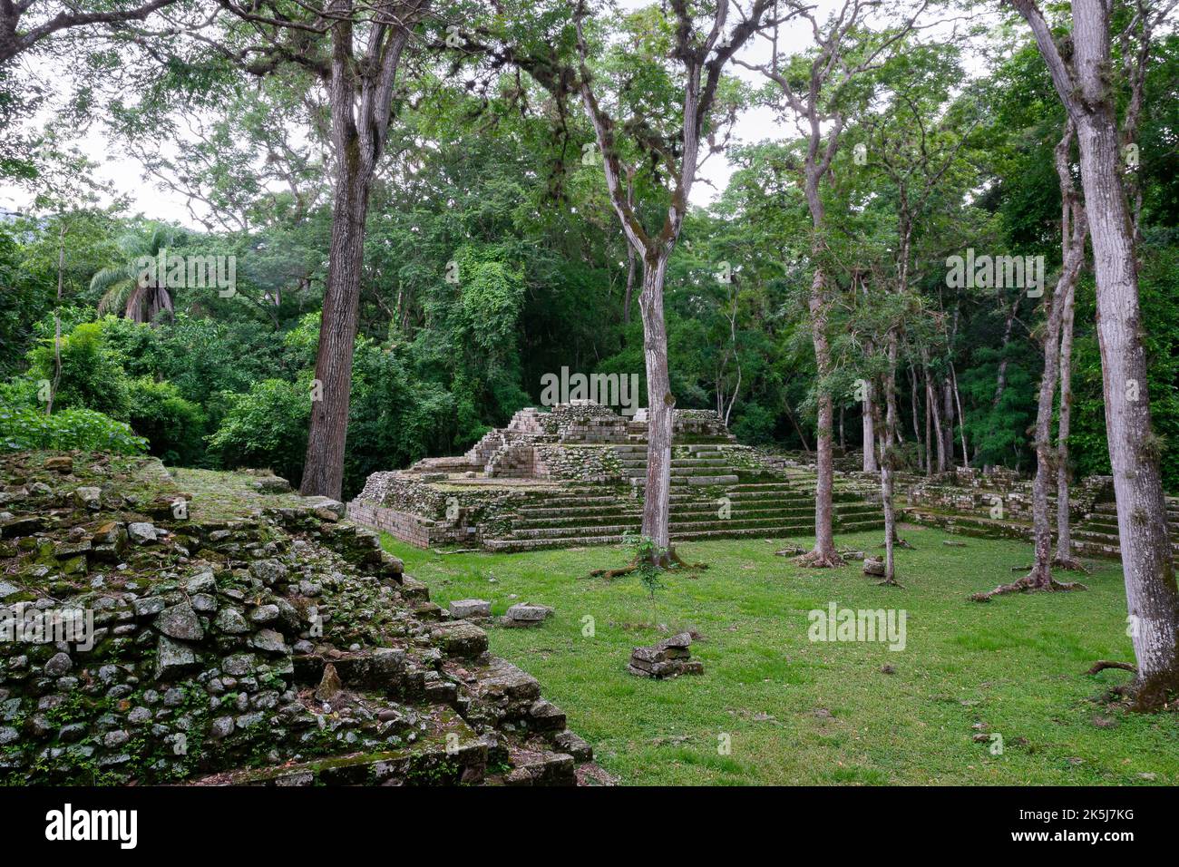 The Copan ruins archeological site, Honduras Stock Photo - Alamy