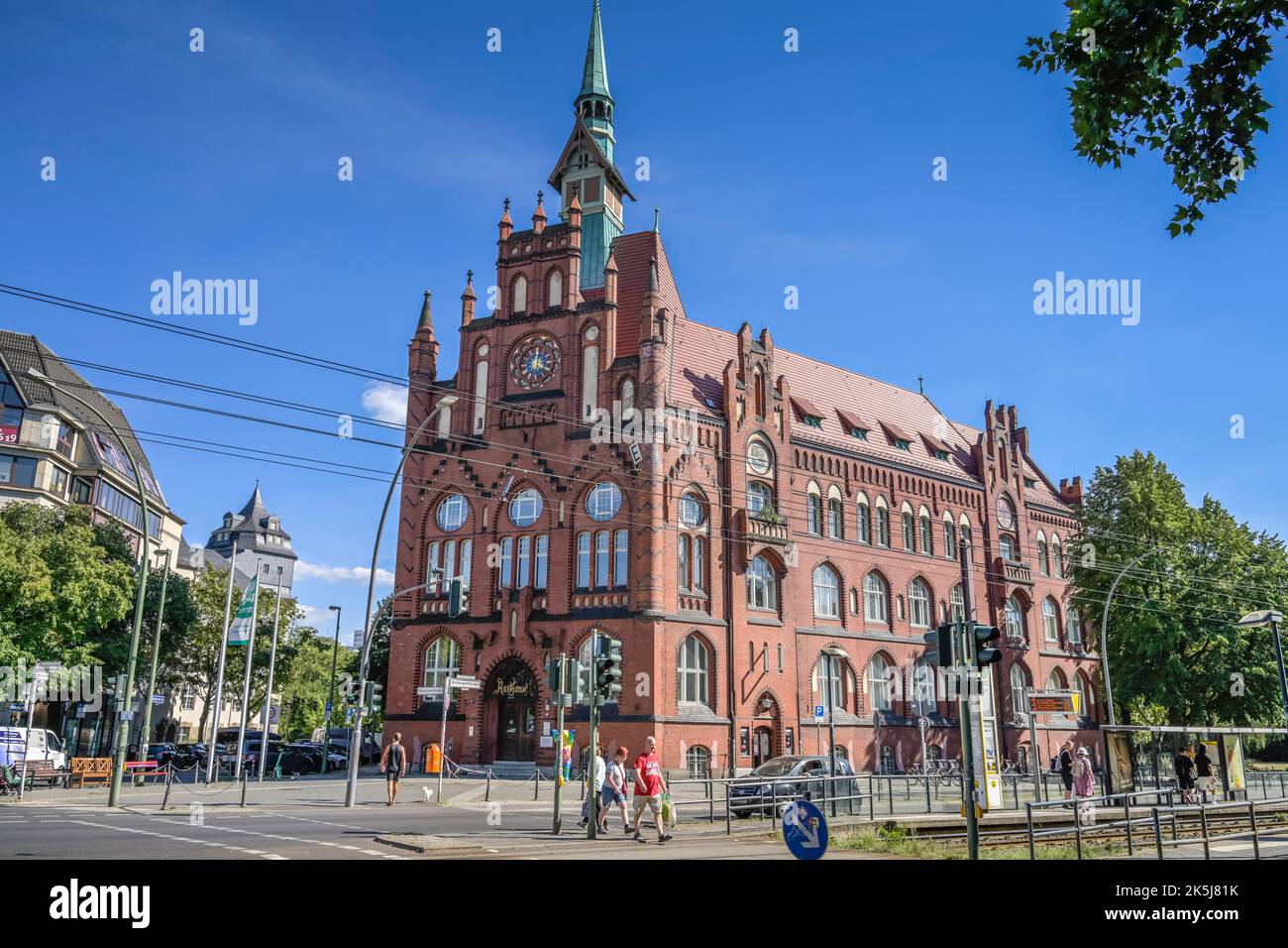 Lichtenberg Town Hall, Moellendorffstrasse, Lichtenberg, Berlin ...