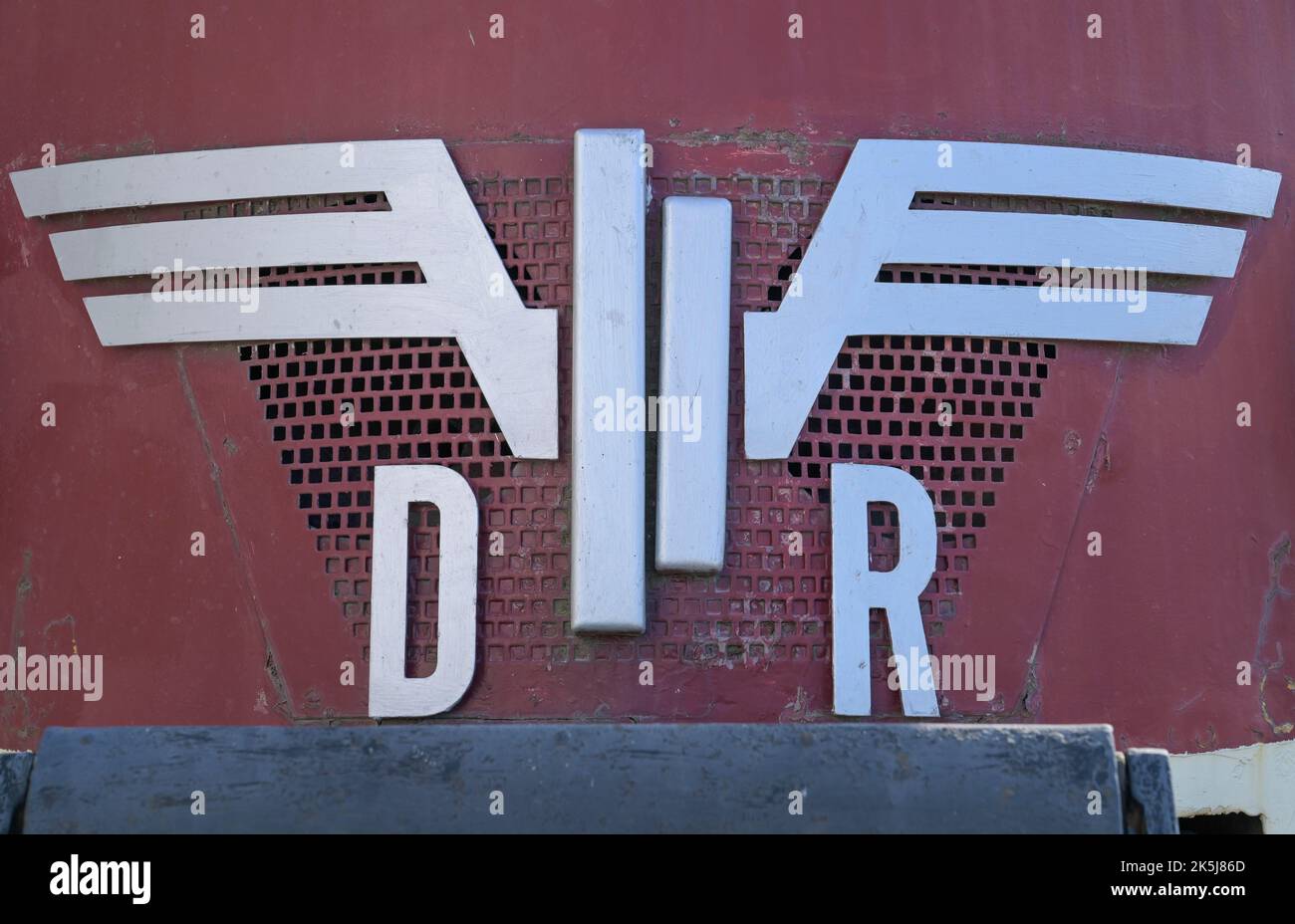 State train GDR, railway station, Lichtenberg, Berlin, Germany Stock ...